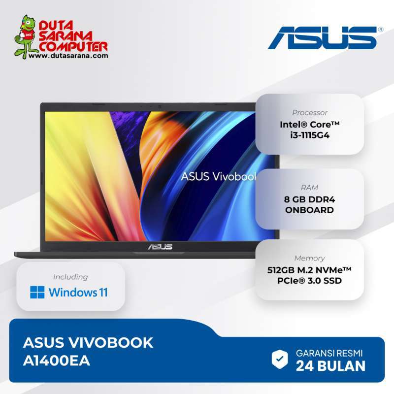Jual Laptop Asus Vivobook 14 A1400ea - Vips351 Vips353 Intel Core I3 ...