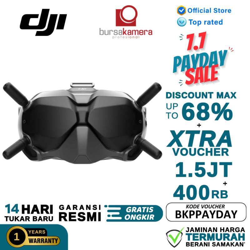 Jual Dji Goggle V2 Original, Murah & Diskon Juli 2024 | Blibli
