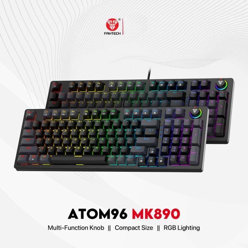 Jual Fantech Atom96 Mk890 Rgb Keyboard Gaming Mechanical Full Size ...