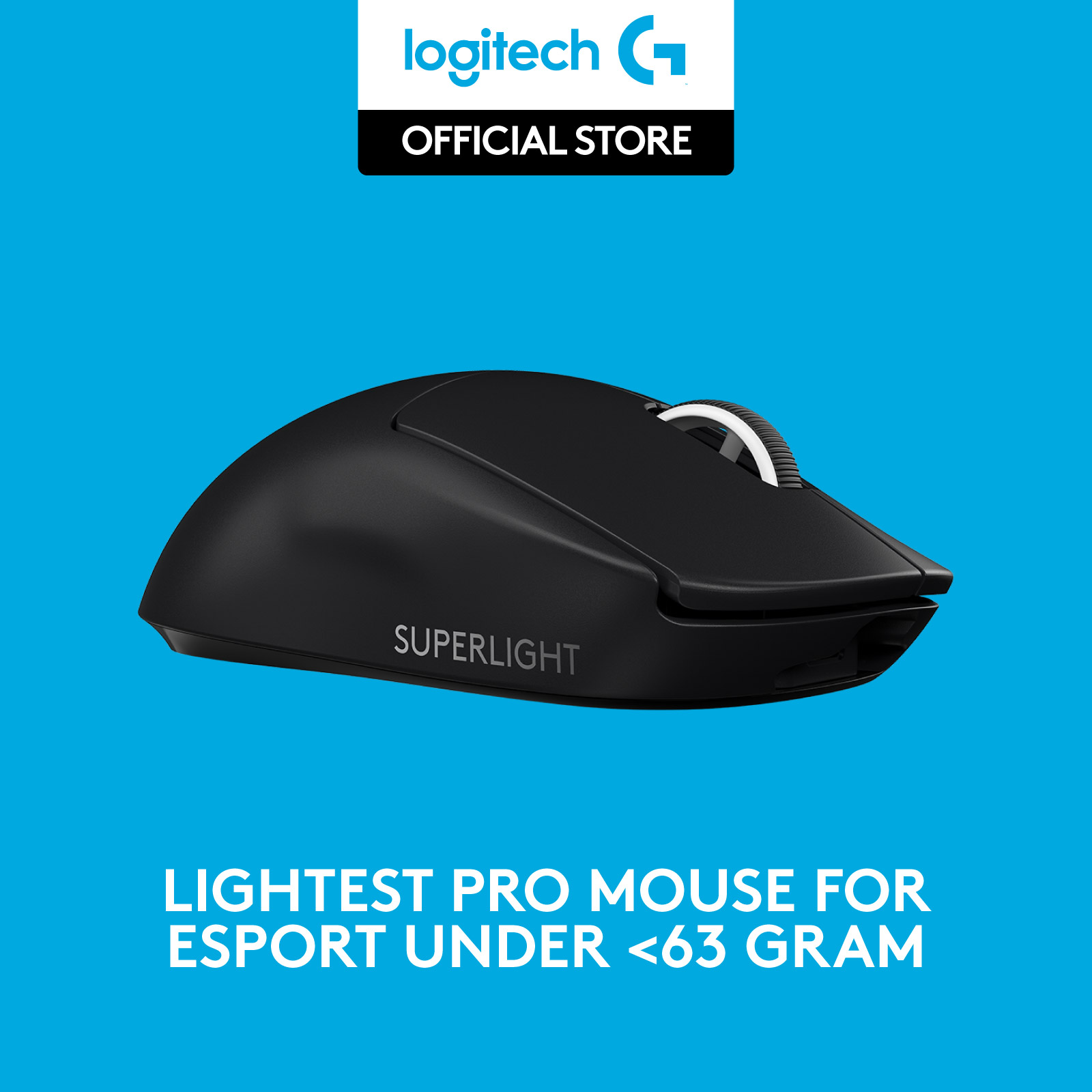 Promo Logitech Pro X Superlight Gaming Mouse - Black Diskon 9% Di ...