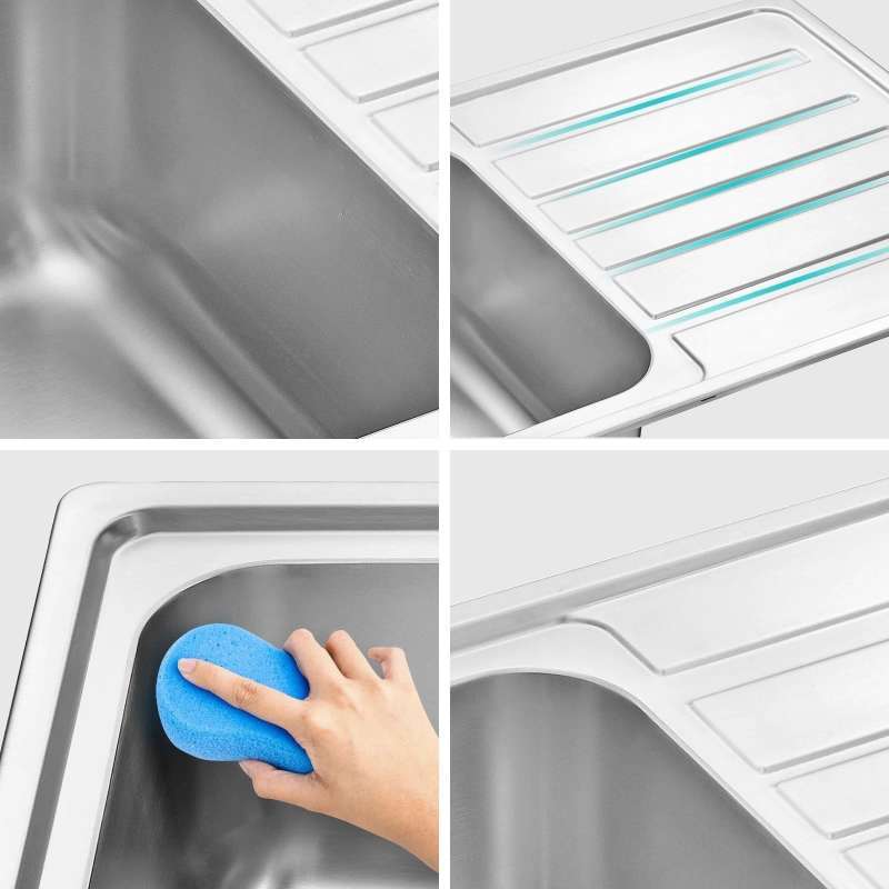 Jual Kitchen Sink Dapur Set Rinoks Wastafel Cuci Piring Stainles Tebal ...