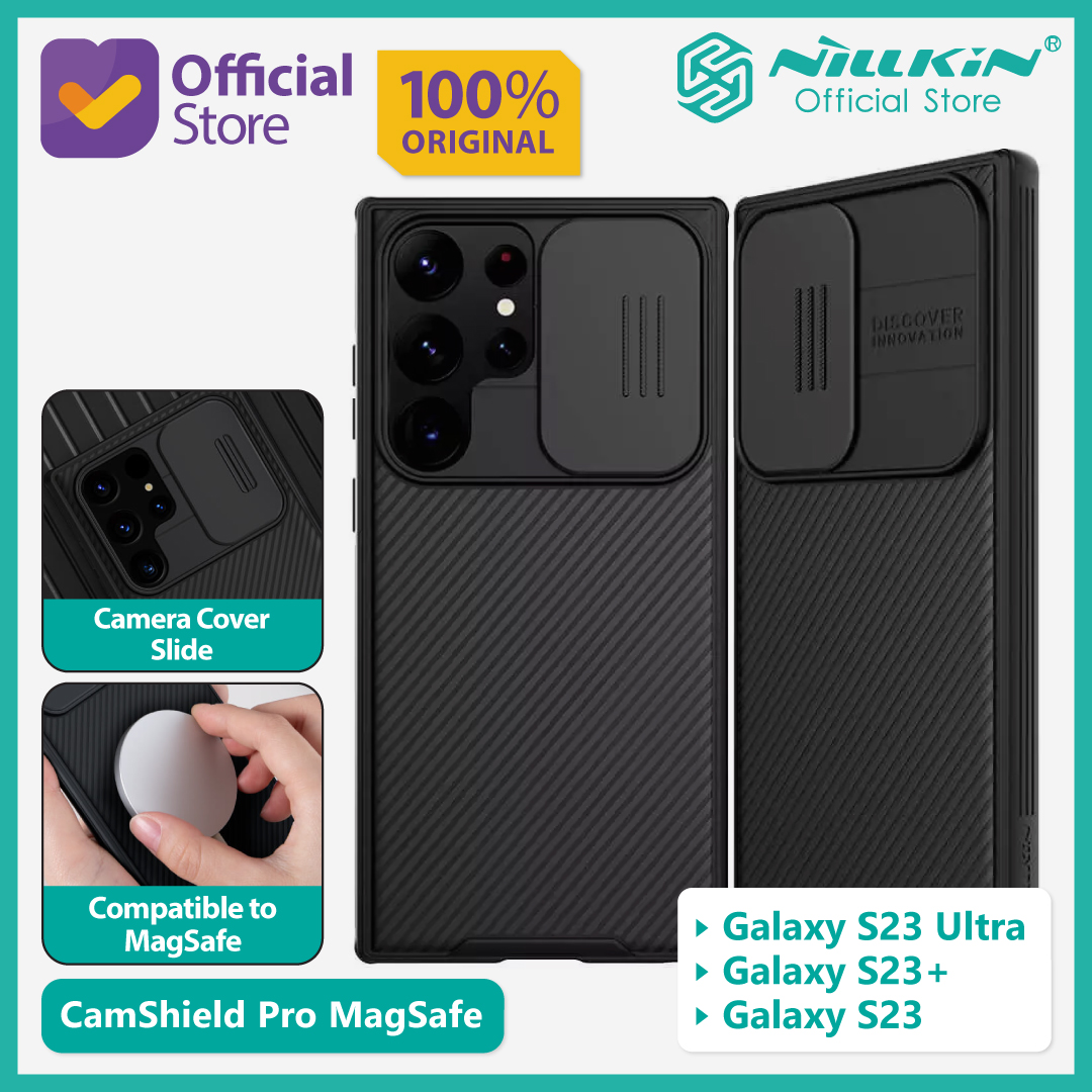 Jual Case Samsung Galaxy S23 Ultra Nillkin CamShield Pro Magnetic ...