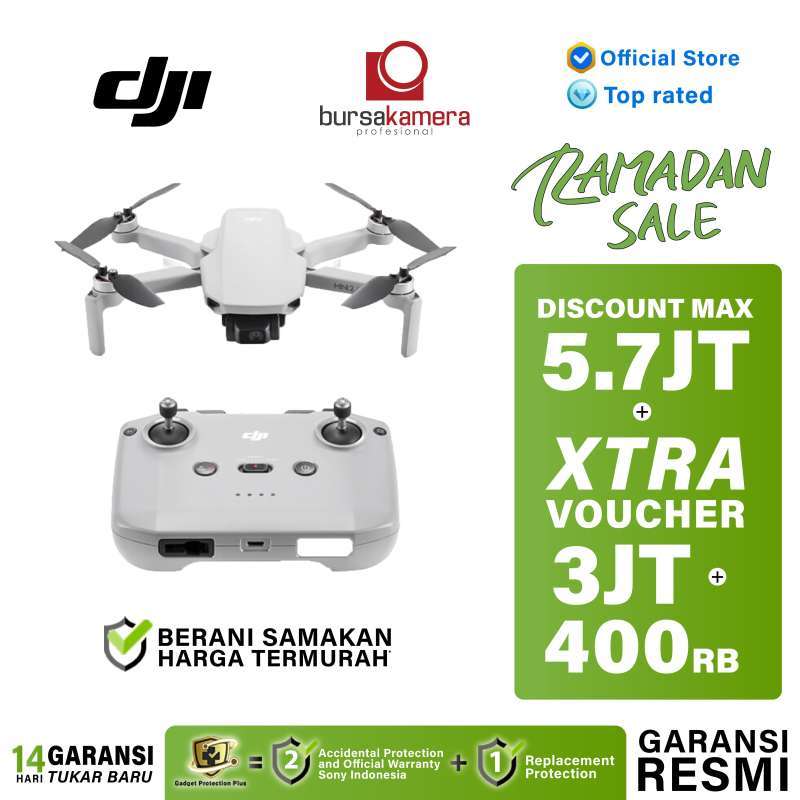 Jual Drone Dji Mini 3 Basic Original Murah - Harga Diskon April 2024 ...