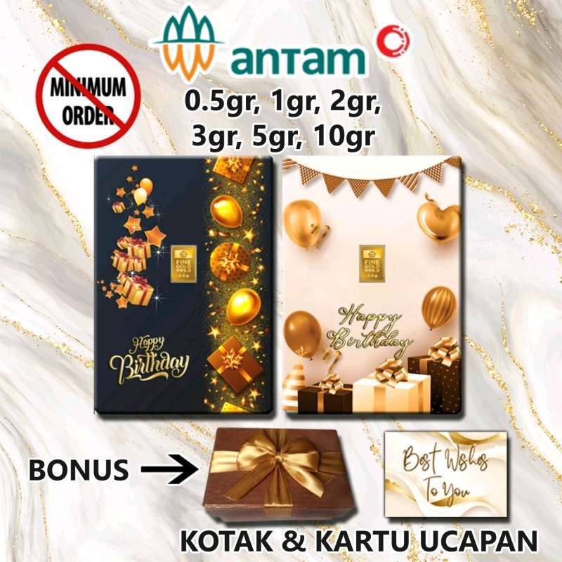 Jual Antam Happy Birthday Model Terbaru Asli - Harga Terbaru Update ...