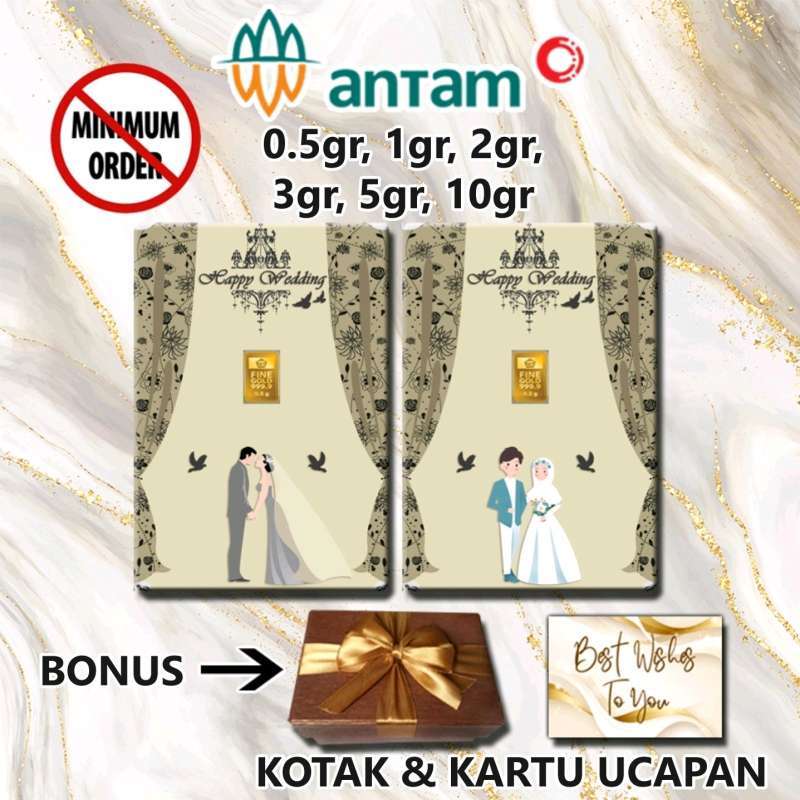 Jual Antam Gift Wedding Model Terbaru Asli - Harga Terbaru Update Hari ...