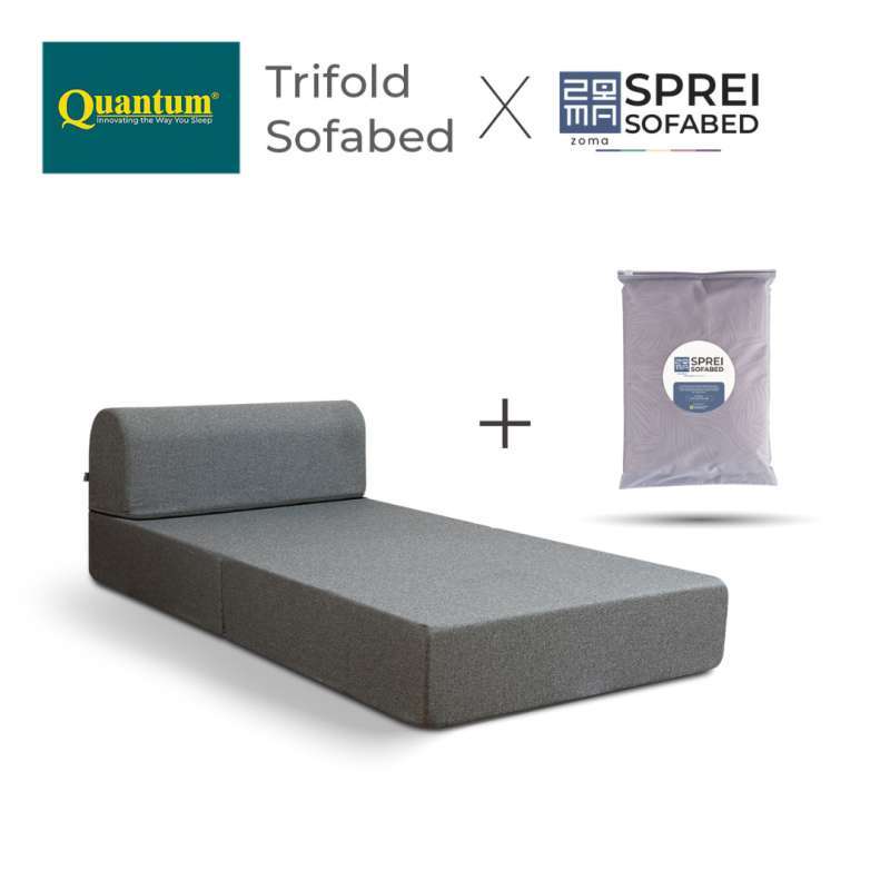 Promo Quantum Trifold Sofabed / Sofa Bed Kasur / Sofa Tidur Lipat ...