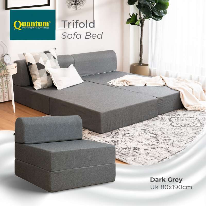 Promo Quantum Trifold Sofabed / Sofa Bed Kasur / Sofa Tidur Lipat ...