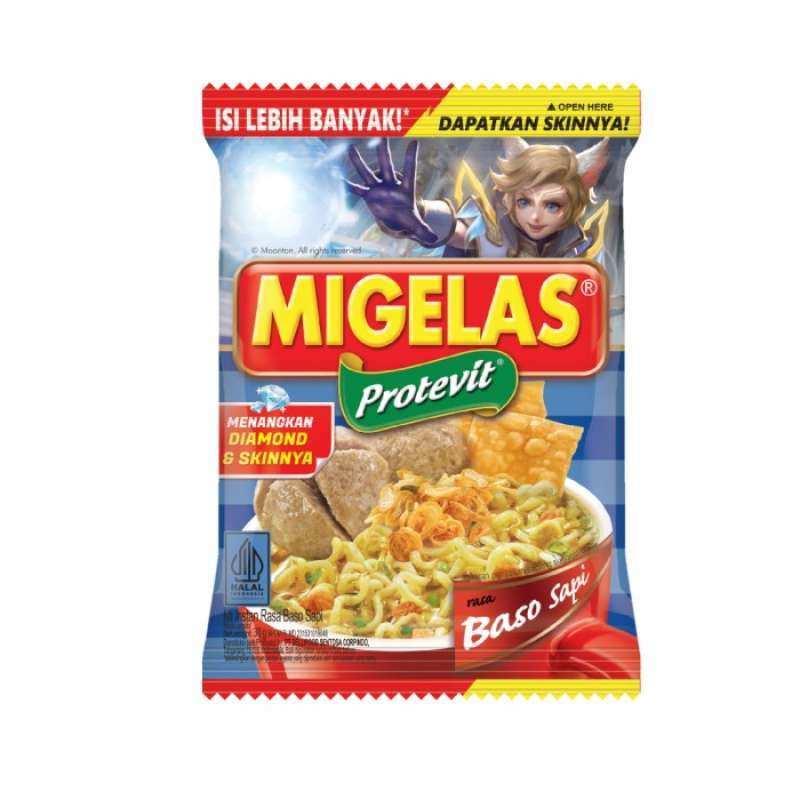Promo MIGELAS BASO SAPI Mie Instan Gelas Sachet - 1 Renceng / 10 Pcs ...