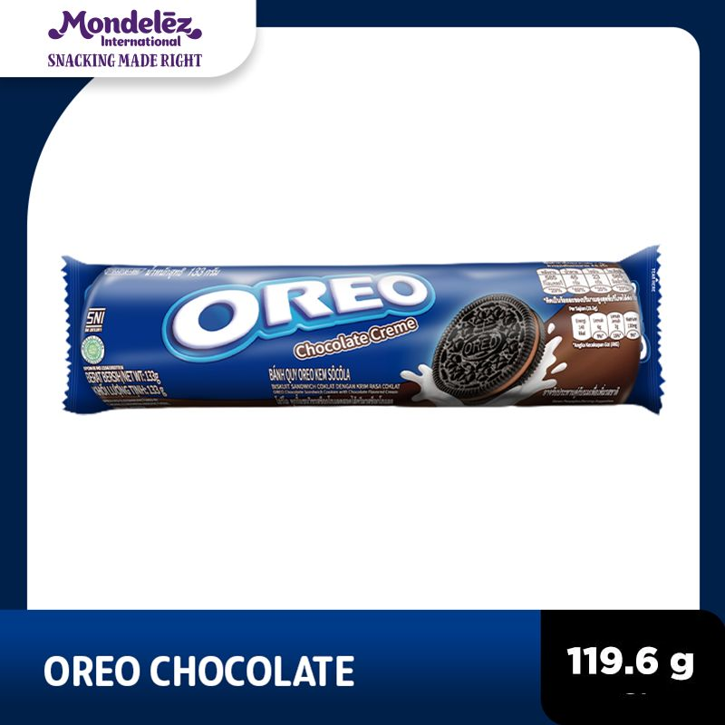 Jual Oreo Biskuit Chocolate Regular [119.6 G] Halal Di Seller Mondelez ...