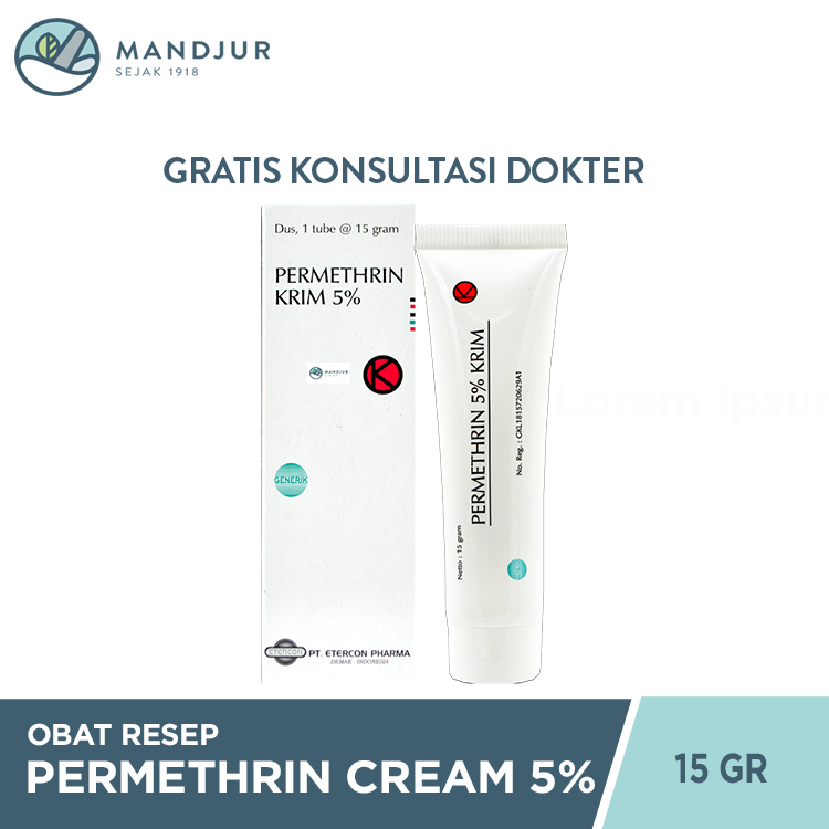 Permethrin Cream 5 Lengkap Harga Terbaru Juli 2024 | Blibli