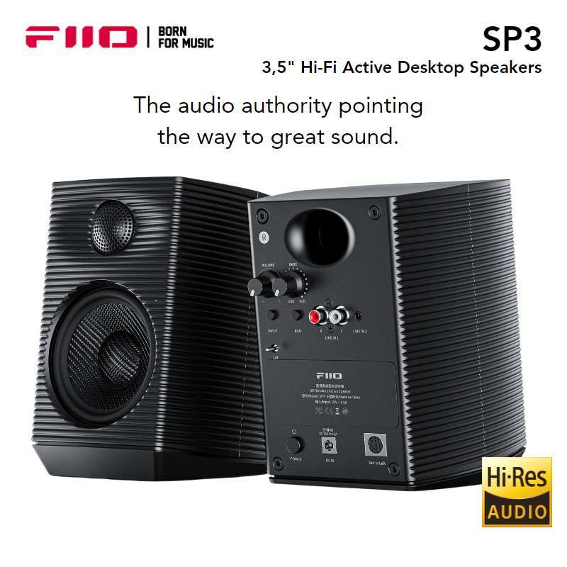 Jual Fiio Sp3 / Sp-3 High Fidelity Active Desktop Speakers - Hitam Di Seller Excellent Audio M2 ...