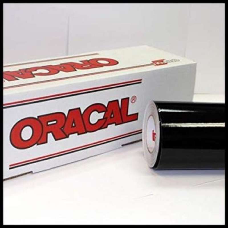 Jual Stiker / Sticker Oracal 651 Gloss Mobil dan Motor Roll - Black ...