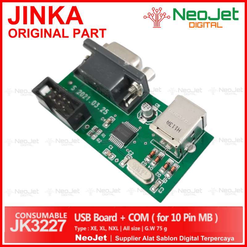 Jual Usb Board Serial Port 10 Pin Mesin Cutting Jinka Xl Nxl Xe ...