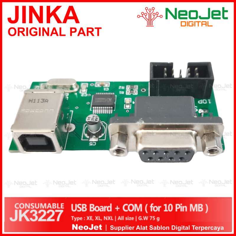 Jual Usb Board Serial Port 10 Pin Mesin Cutting Jinka Xl Nxl Xe ...
