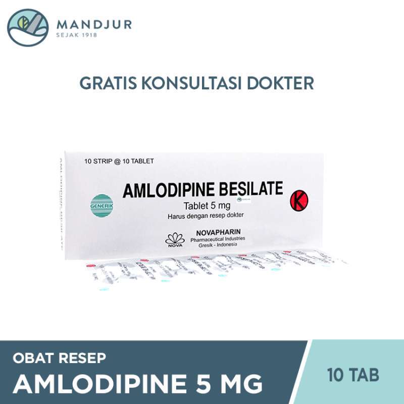 Jual Amlodipine Obat Apa Lengkap & Original - Harga Promo Agustus 2024 ...