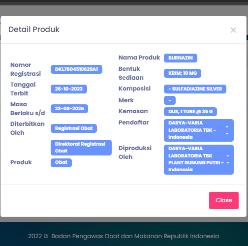 Jual Burnazin 10 Mg/g Cream 35 G Di Seller Apotek Mandjur Official ...