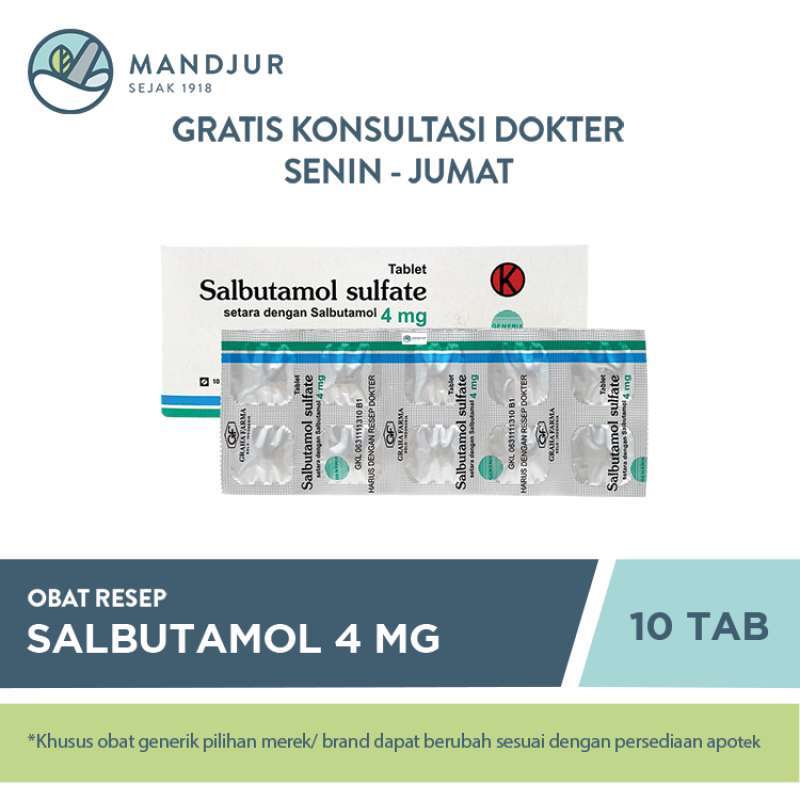 Salbutamol Sulfat Lengkap Harga Terbaru Februari 2024 | Blibli