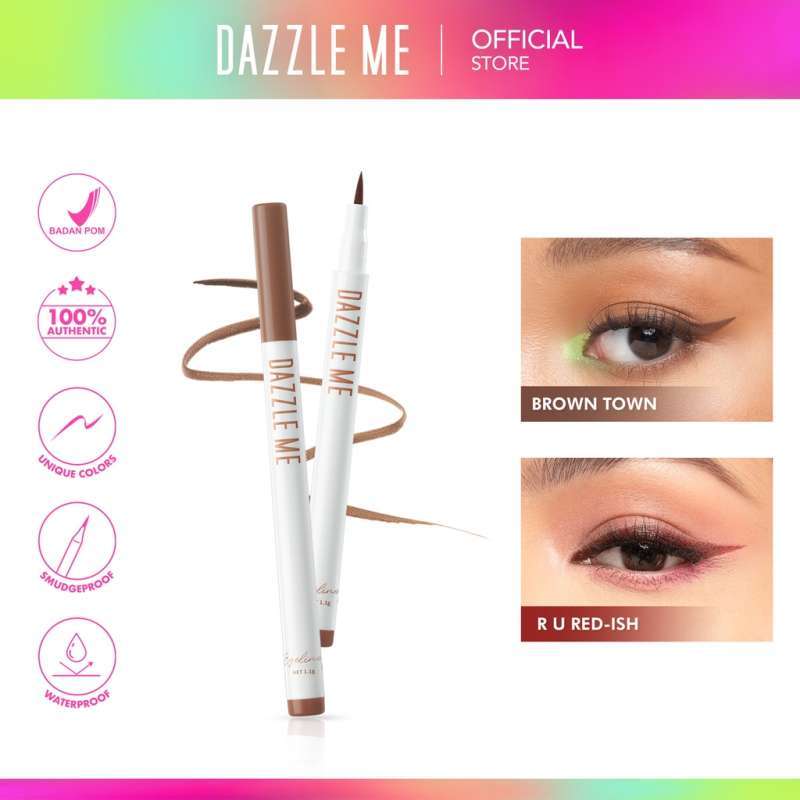 Jual Dazzle Me Color Chic Liquid Eyeliner Eye Liner Pen Riasan Mata Di Seller Winshopsolo ...