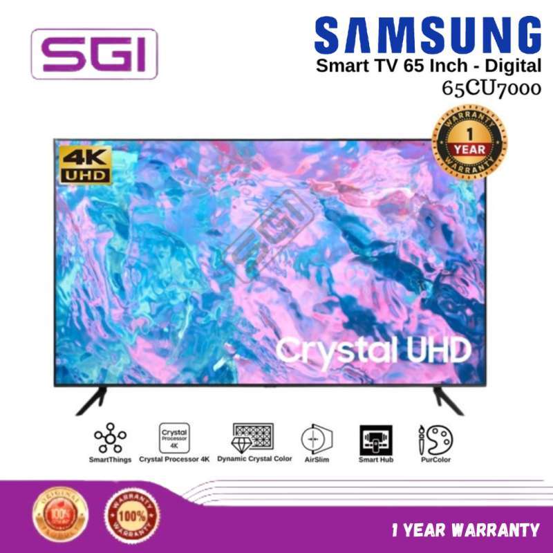Jual Samsung LED TV 4K UHD UA65CU7000KXXD Smart TV 65 Inch di Seller ...
