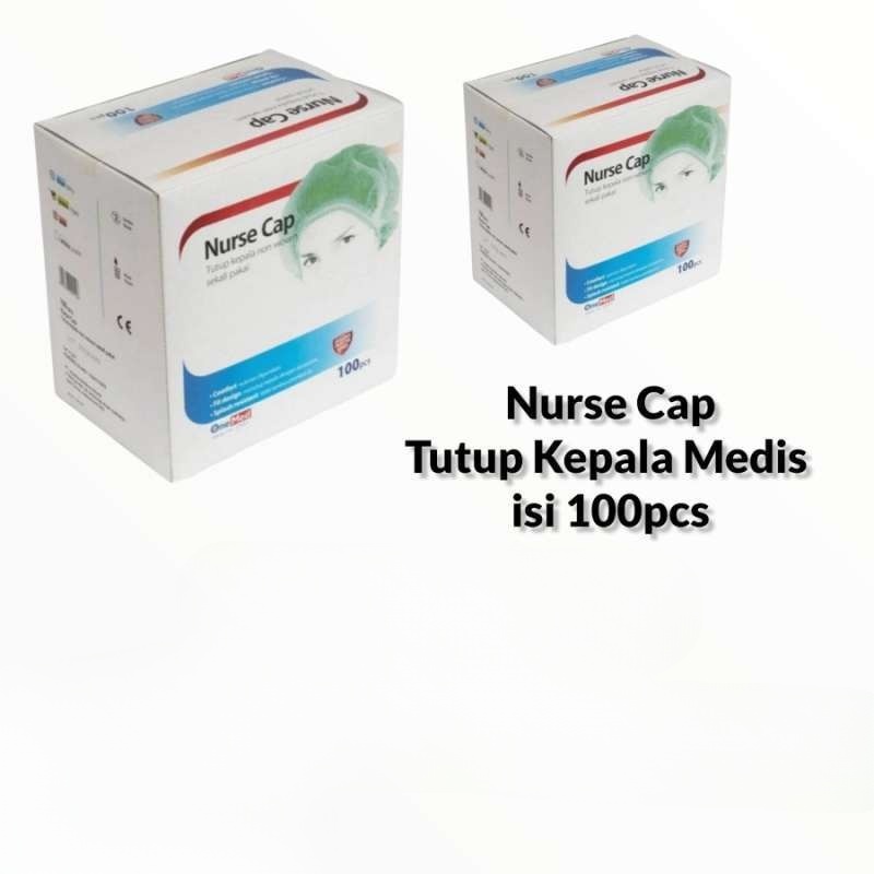 Jual Nurse Cap Onemed Penutup Kepala Harga Satuan /harga Eceran Di ...