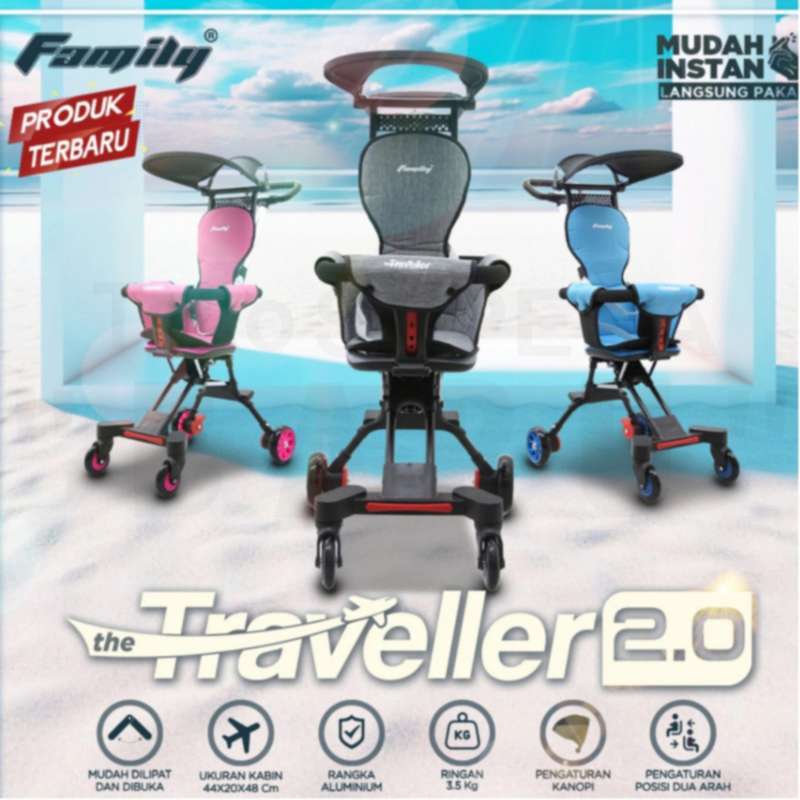 Jual Tb - Chair Stroller / Kursi Stroller Family The Traveller 2.0 ...