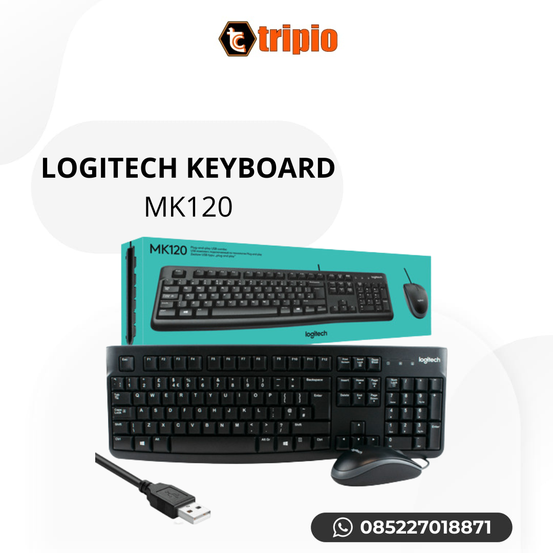 Jual Keyboard Logitech Mk210 Original Murah - Harga Diskon Juni 2024 ...