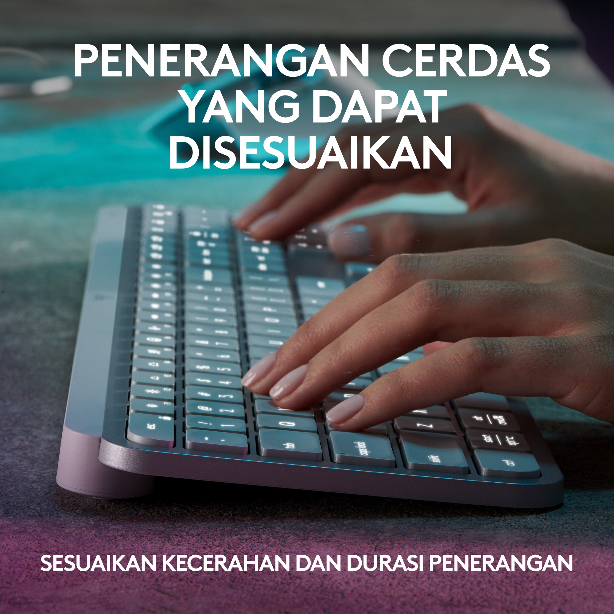 Promo Logitech Mx Keys S Keyboard Wireless Bluetooth Usb C Pale Grey ...