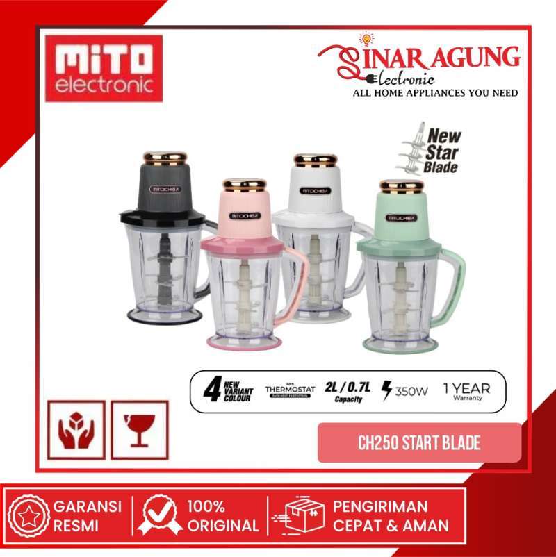 Promo Mitochiba / Mito Star Chopper Ch-250 / Ch250 New Star Blade 2l ...