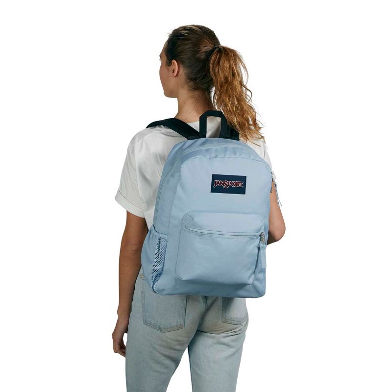Promo Jansport Cross Town Backpack - Blue Dusk [js0a47lw7g7] Diskon 10% ...
