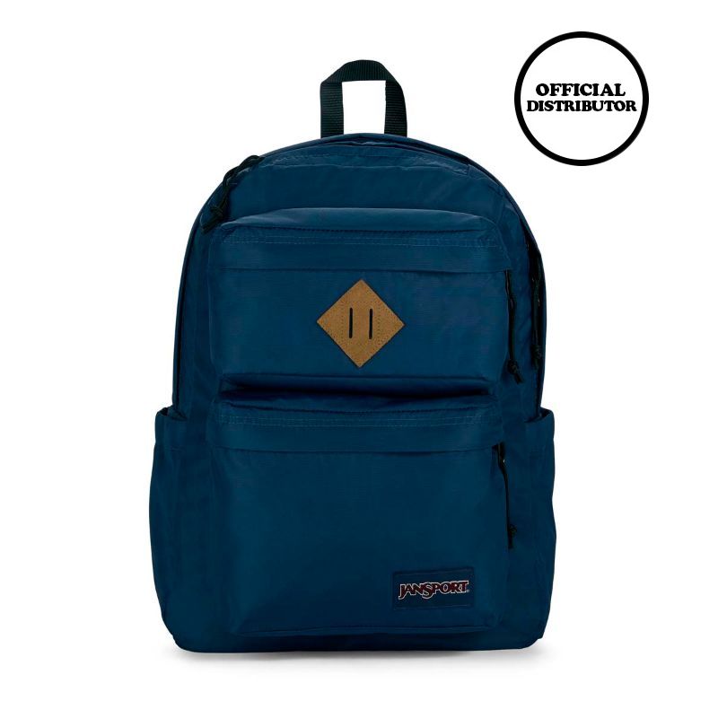 Promo Jansport Double Break Backpack - Navy [js0a3p6s003] Diskon 10% Di ...