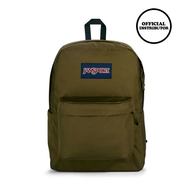 Jual Jansport Superbreak Plus Backpack Tas Ransel - Army Green [js0a4que7g3] Di Seller Jansport ...