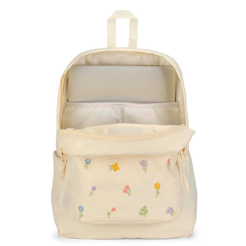 Promo Jansport Superbreak Plus Fx Backpack - Embroidered Blossom Neon ...