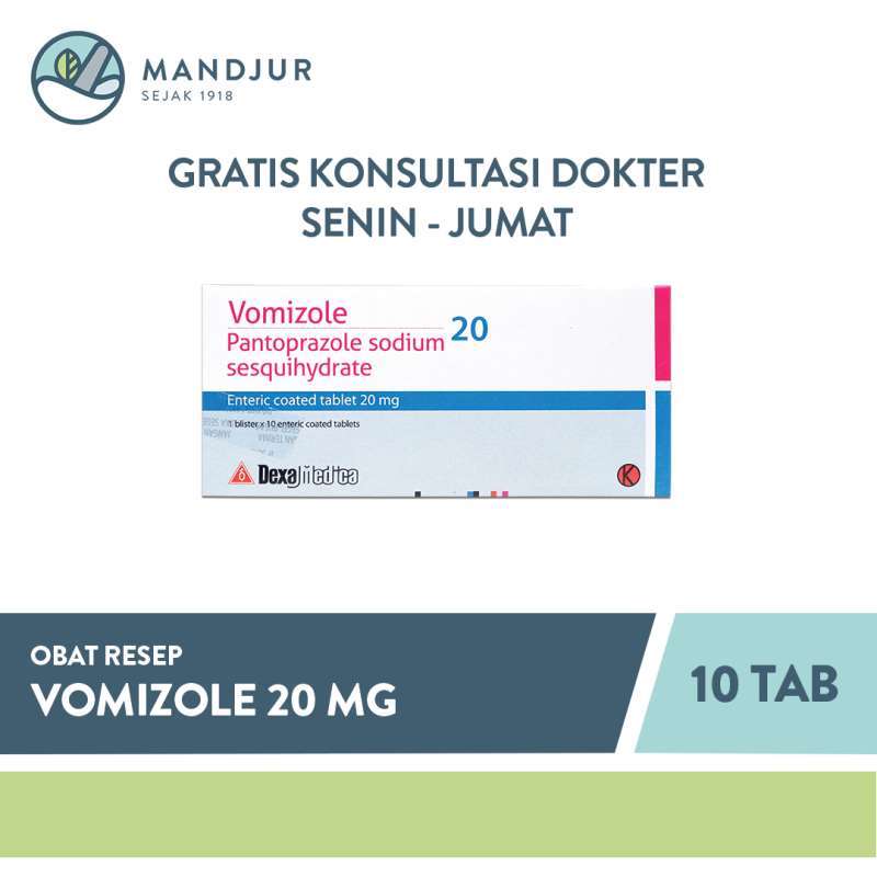Jual Vomizole 20 Mg 10 Tablet Di Seller Apotek Mandjur Official Store ...