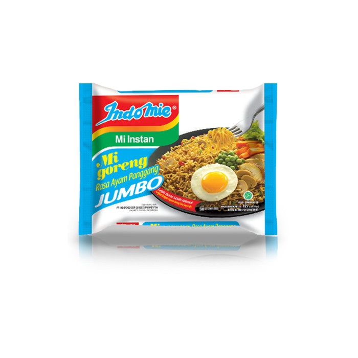 Jual Indomie Mie Instant Goreng Spesial Jumbo 129 gram - PANGGANG JUMBO ...