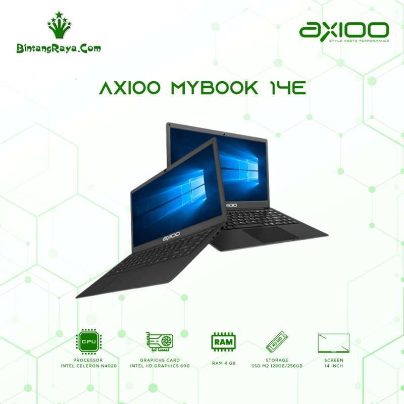 Jual Laptop Axioo Mybook 14e N4000 4gb Ssd 128/256gb M.2 2280 Dos 14 ...