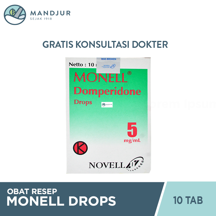 Jual Monell Drops 10 Ml Di Seller Apotek Mandjur Official Store - Kebon ...
