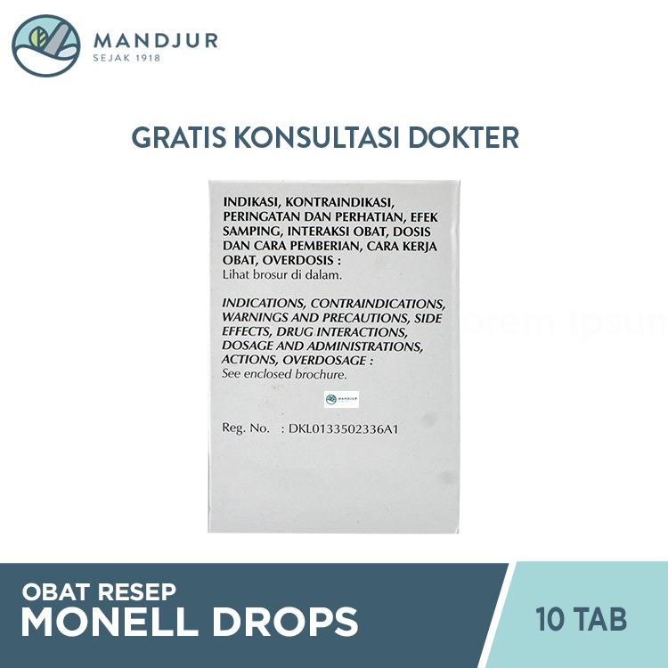 Jual Monell Drops 10 Ml Di Seller Apotek Mandjur Official Store - Kebon ...