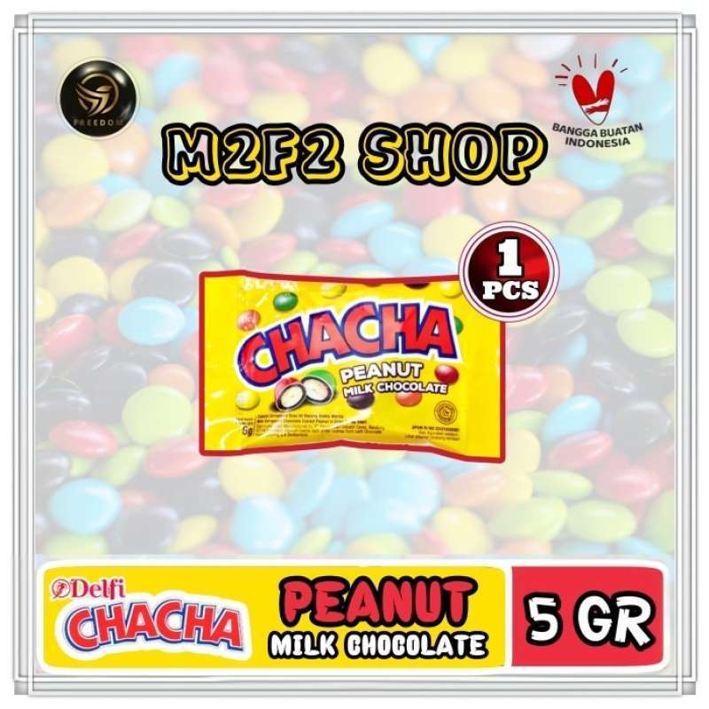 Promo ChaCha Delfi Peanut Milk Chocolate Sachet | Kacang - 5 gr ...