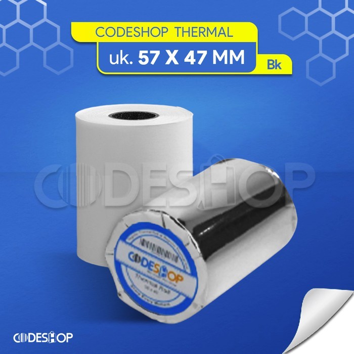 Jual Kertas Thermal Codeshop Ukuran 57 X 47mm Di Seller Codeshop Medan ...