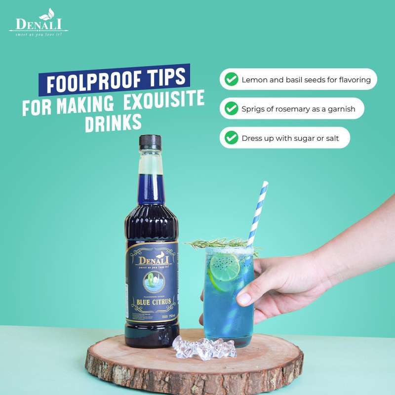 Jual Denali Syrup Sirup Denali Uk Rasa Blue Citrus Di Seller Unilac ...