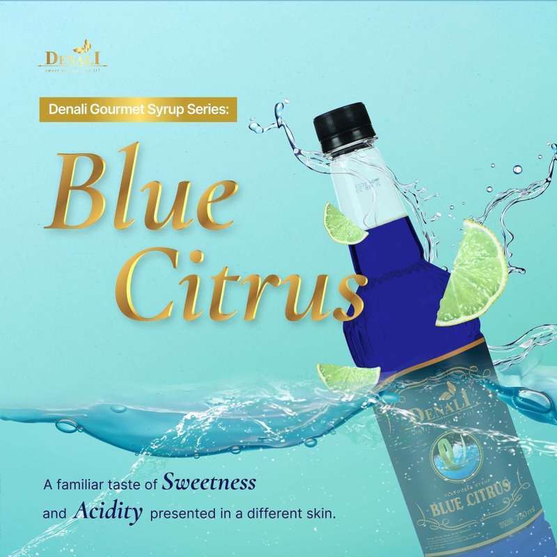 Jual Denali Syrup Sirup Denali Uk Rasa Blue Citrus Di Seller Unilac ...