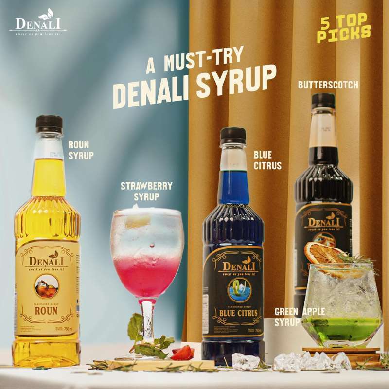 Jual Denali Syrup Sirup Denali Uk Rasa Blue Citrus Di Seller Unilac ...