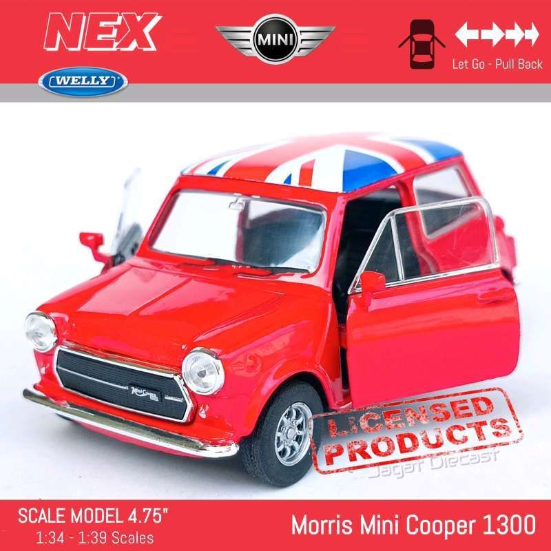 Jual Welly Morris Mini Cooper 1300 Jagat Diecast di Seller Jagat ...