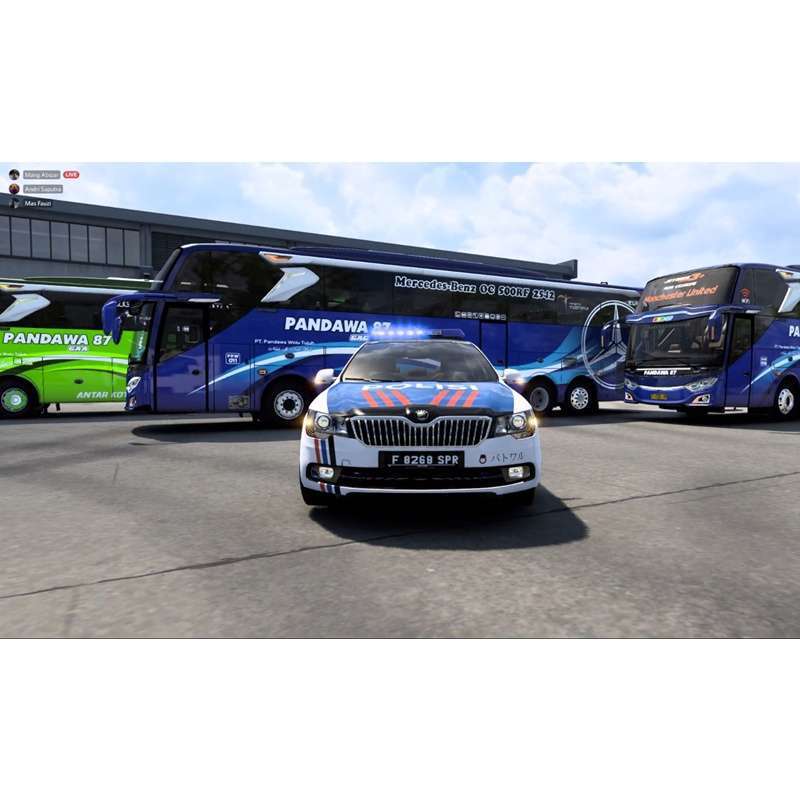 Promo Ets2 1.41 Mod Mobil Patwal Bisa Convoy Game Untuk Pc Laptop ...