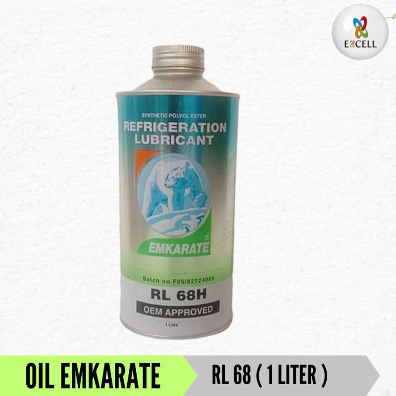 Jual Oli / Oil Emkarate 1 Liter Rl 68h / Rl 32h di Seller Excell ...