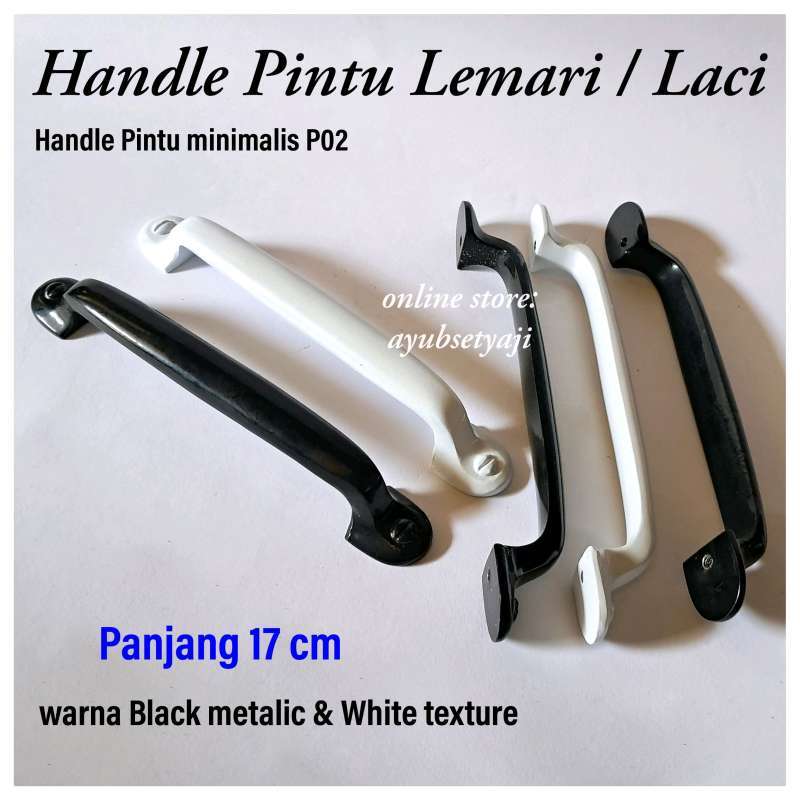 Jual Handle Pintu Lemari P02 Handle Panjang 17cm Gagang Pintu Lemari Furniture Tarikan Laci ...