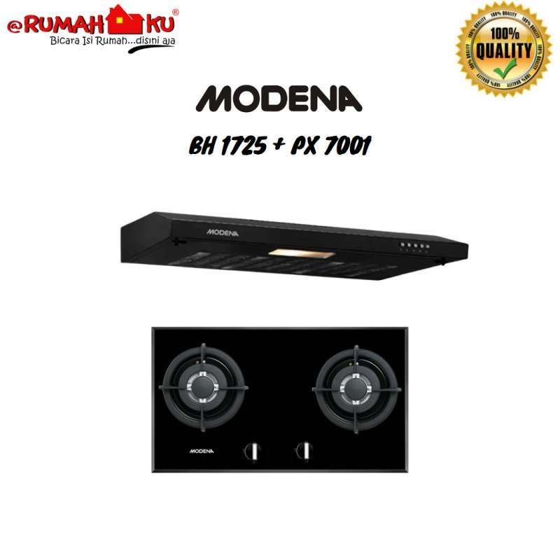 Jual MODENA KOMPOR BH 1725 + COOKER HOOD PX 7001 di Seller RUMAHKU ...