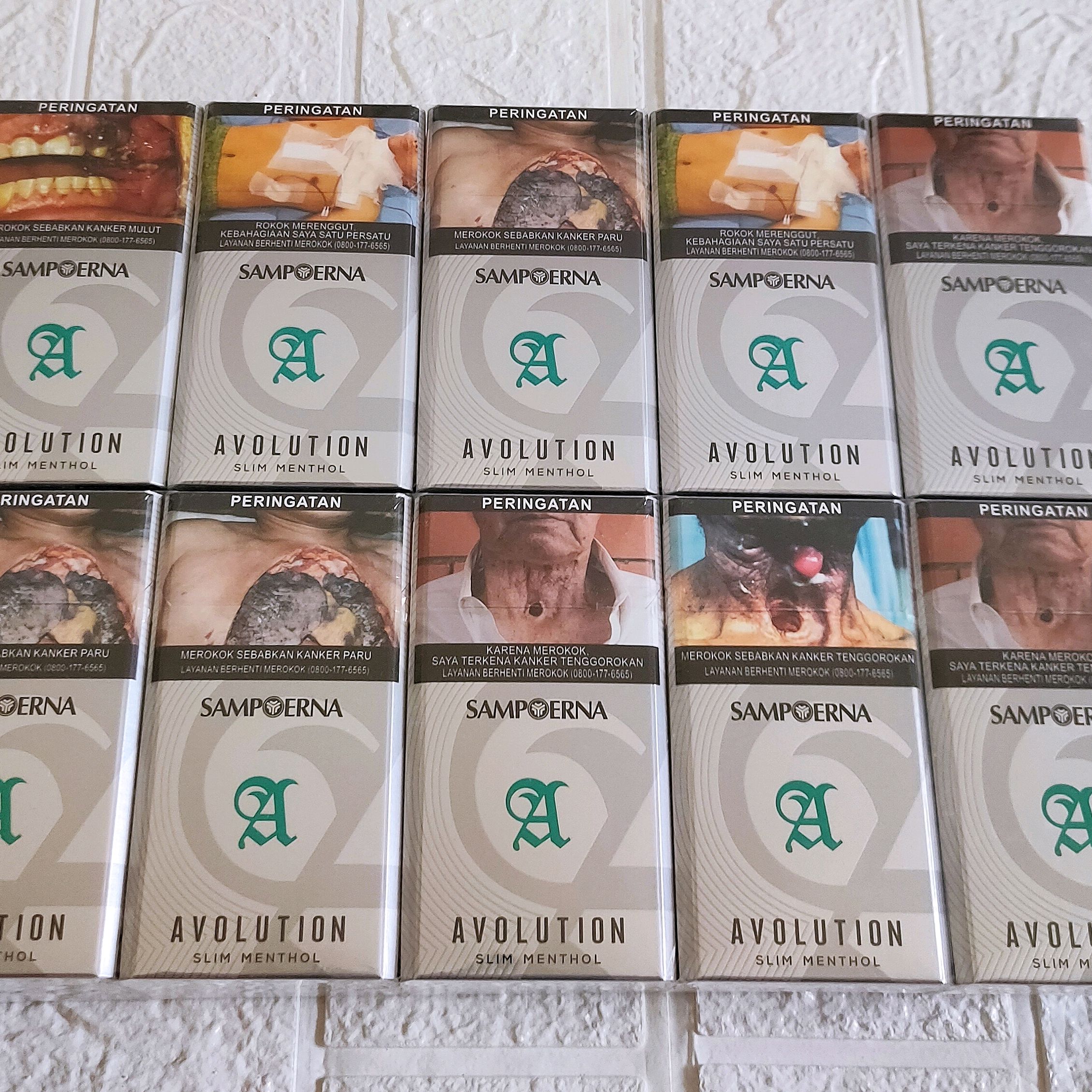 Jual Rokok Sampoerna Avolution Menthol 20 Bataang Di Seller Buhanstore2