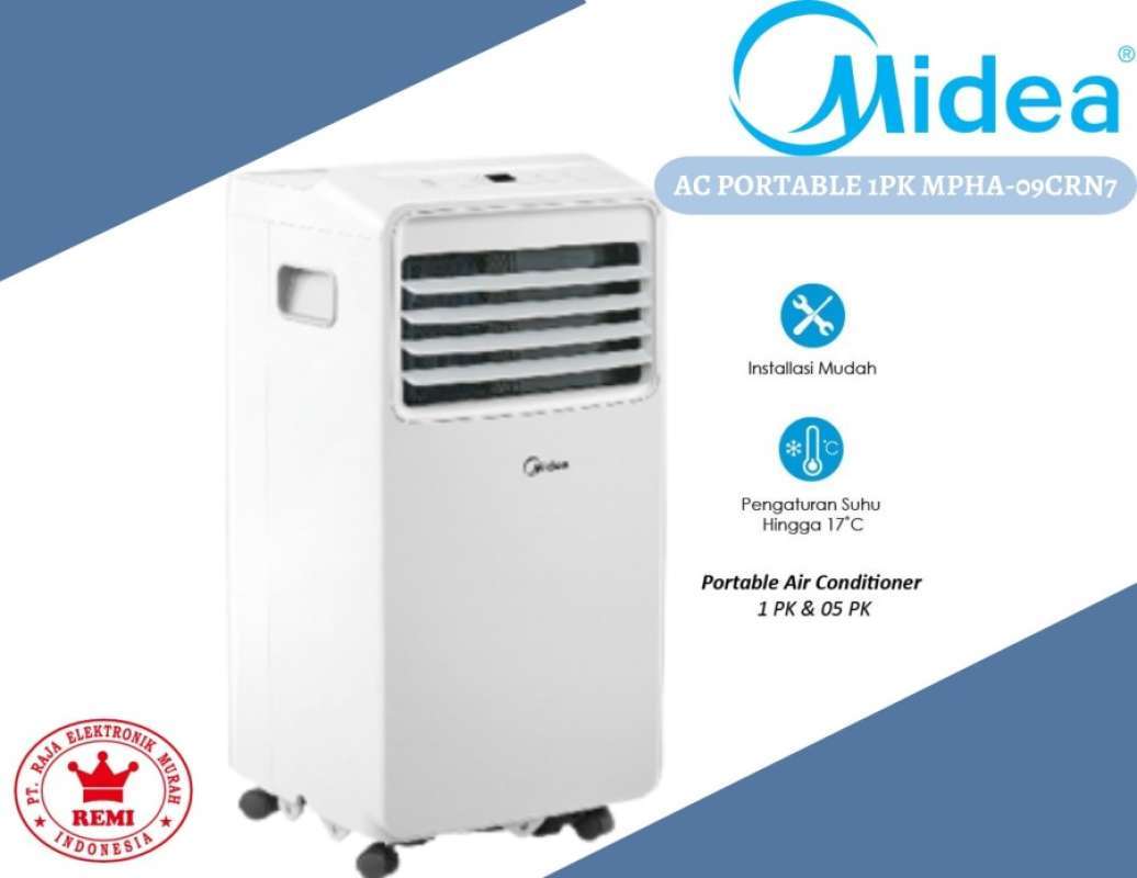 Jual Ac Portable Midea 1pk Mpha-09crn7 Air Conditioner With Multiple ...