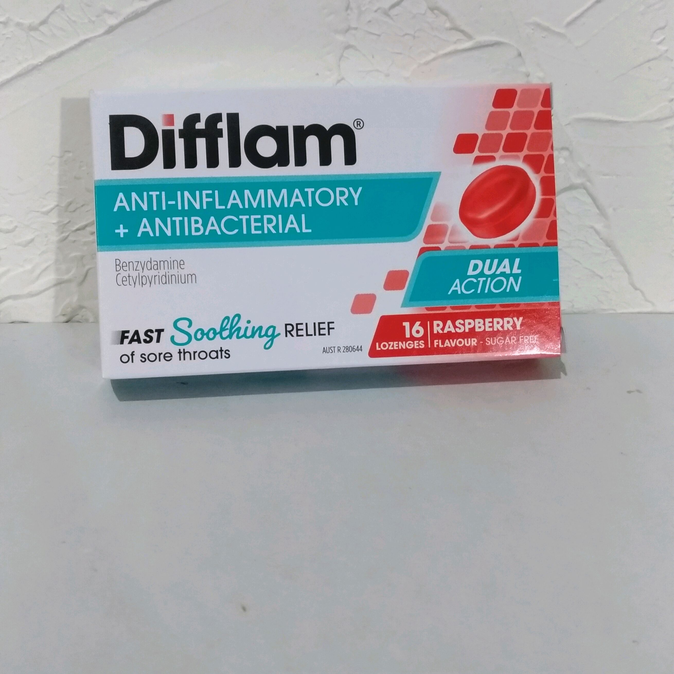 Jual DIFFLAM ANTI - INFLAMMATORY + ANTI BACTERIAL 16 LOZENGES di Seller ...